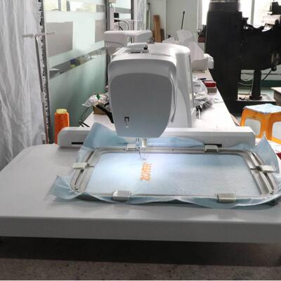 家用小型脑绣花电ZYZY-1950T19机50TX加大绣花范围手工神B器