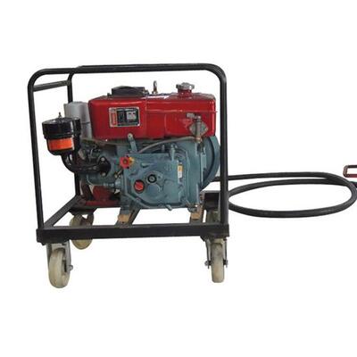 便携式手持柴油气动植桩机抗洪堤坝打桩机防汛柴油木桩机应急