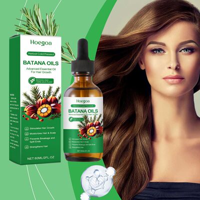 hoegoa Rosemary Pantenna Hair Oil, repairs dry and frizzy ha