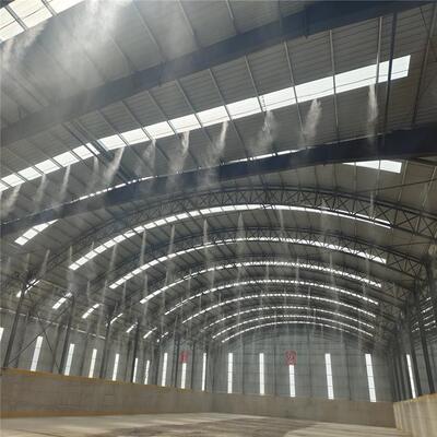 间全自动桩喷淋建筑工地除尘降温雾车车间喷淋系统EVQ砂石煤场降