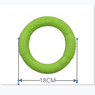 Pet Flying Discs EVA Dog Training Ring Puller Resistant Bite