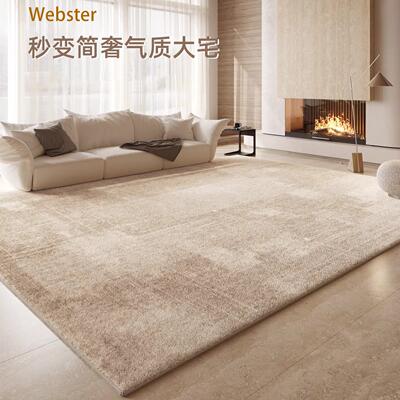 Webster地毯客厅2026新款免洗可擦沙发垫厚轻奢高级感卧室床边毯