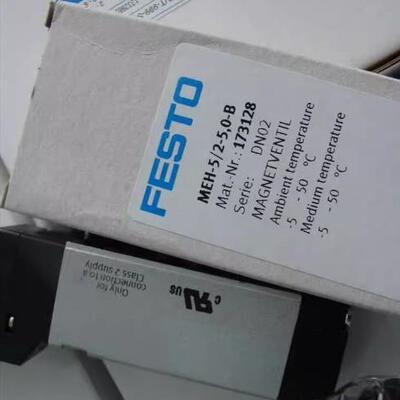 费斯托FESTO MEH-5/2-1/8-B 173127 MEH-5/2-1/8-P-B 173129 现货