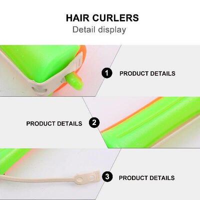 80pcs Hollow Curlers Durable Suitable Wet Dry Hair