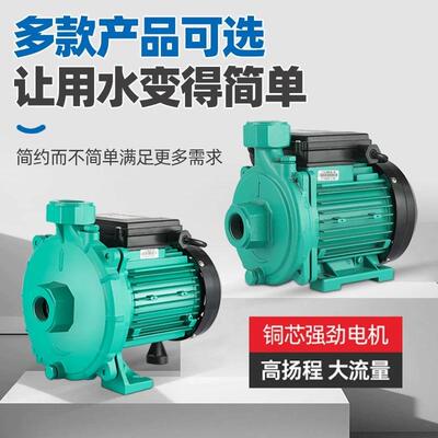凌霄PLX-E循环泵卧式离心泵空气能太阳能地暖220V增压泵自吸泵