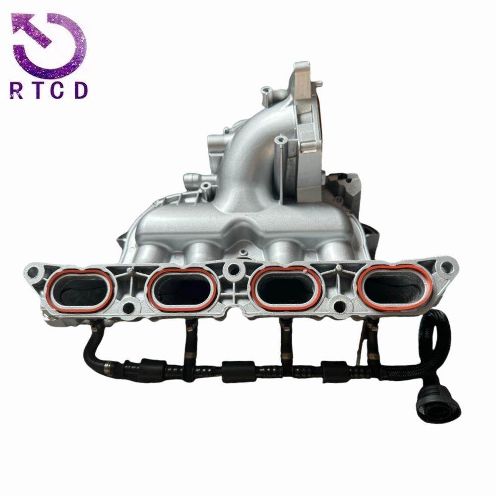 改进型发动机铝进气歧管9806326480适用标致40850830081.6T