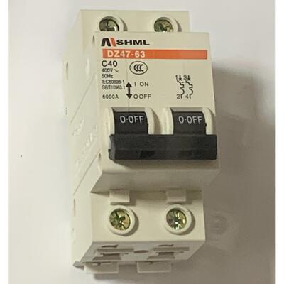 上海梅兰 2P断路器 SHML DZ47-63 C6 C10 C16 C20 C25 C32 C40