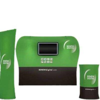 铝合金摆摊架子展示广告牌广告背快合金展架墙成套签到会签展示架