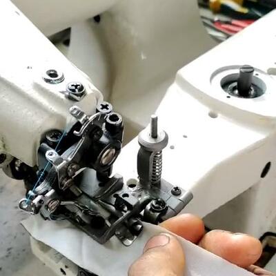 工业缝纫机101D丝巾专用暗缝机盲缝机翘边机厂家直销出口