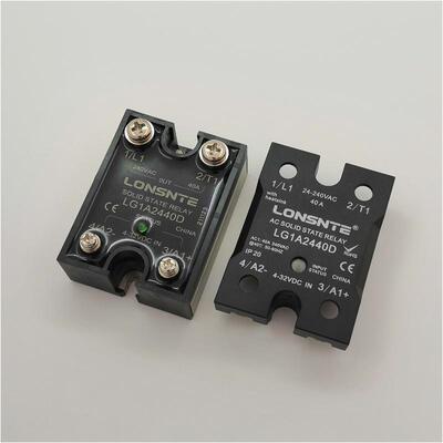 LG1A24120A蓝石固态继电器单相220VAC交流控制交流过零 SSR-120AA
