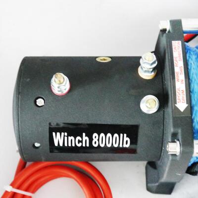 12盘V越野动绞盘钢电丝绳车绞重型930越野车专用ZL80载00LBS-1