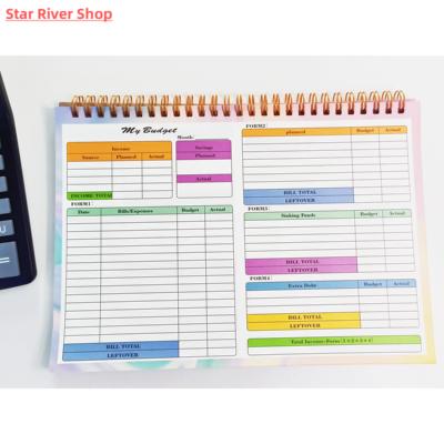 Budget Planner Monthly Finance Organizer with Expense Tracke