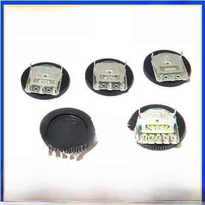 单联 双联 拨盘50K10K1K20K2K5K100K B103 16*2MM音量 拨盘电位器