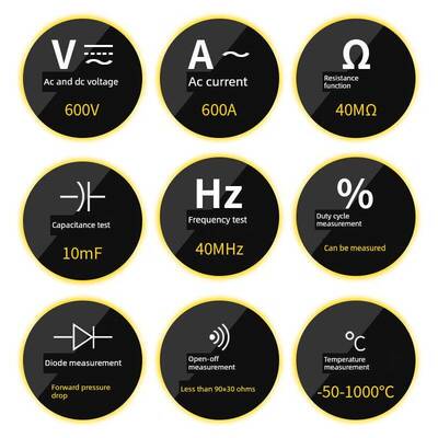 铱泰式钳形万用表数字Etcr6420高精度电流表交流和直流钳形表钳形