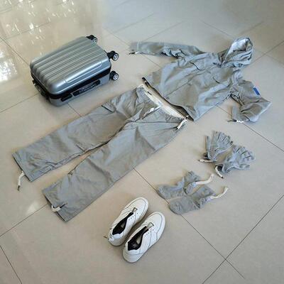 电工作业工作服电力检修分体式屏蔽服110KV-1000KV电位均压服