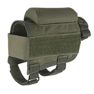 Adjustable Outdoor Tactical Butt Stock Rifle Cheek Rest Pouc