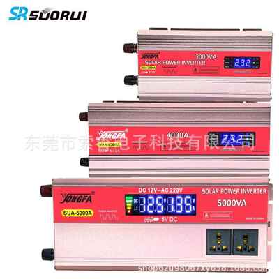 家修正弦波器逆变 12V转220车载用智能转换器 VSUA-EAU5000A