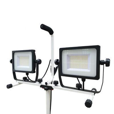 LED10W20W30W50W70W100W双头工作灯带快接三脚架移动工作灯投光灯