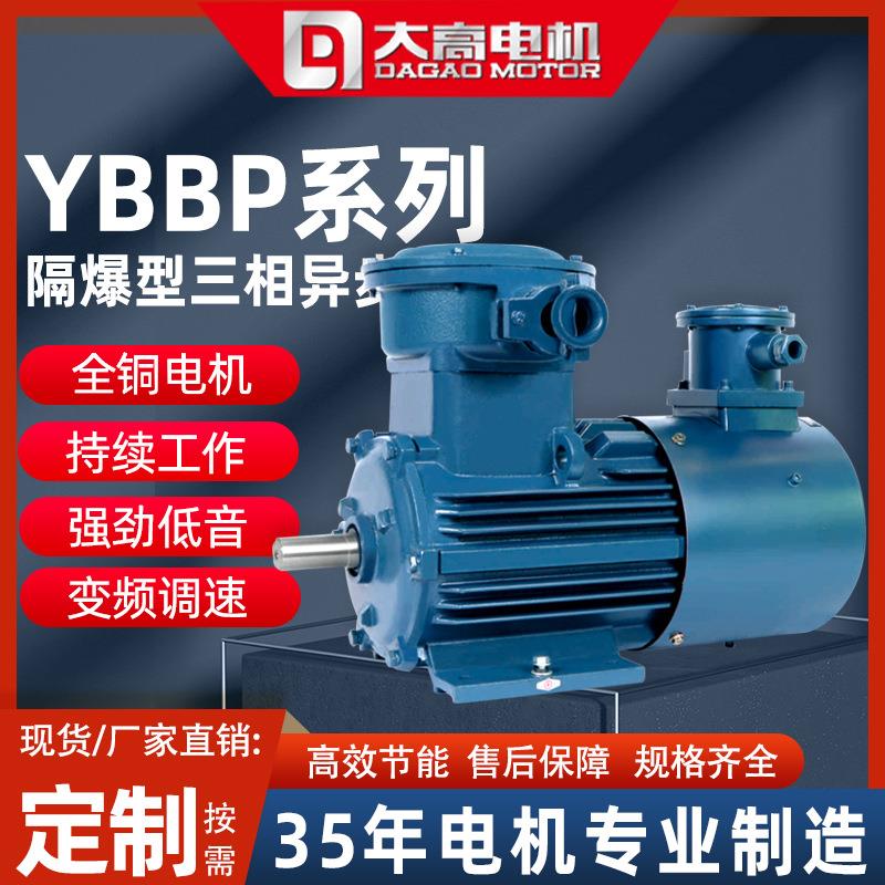 YBBP隔爆型变频调速三相异步电动机立卧式其他规格可定电机厂