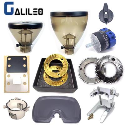 GALILEO伽利略Q18磨豆机接粉盘刀盘静电片豆仓电源开关接粉架配件