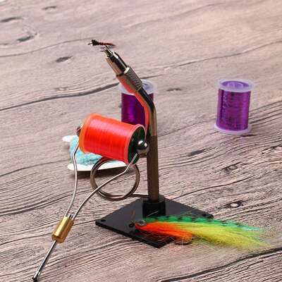 便携式迷你飞蝇绑钩台 绑钩钳毛钩钳绑制工具 fly tying vise