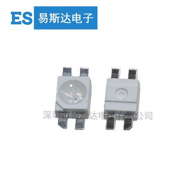 3528反贴RGB全彩共阳 6028RGB全彩红绿蓝四脚七彩键盘贴片LED灯珠