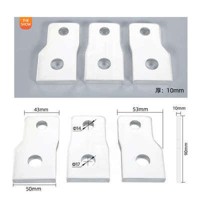 NXM-800A 1000A开关附件铜排板前延长接线板极间距扩展器进铜件