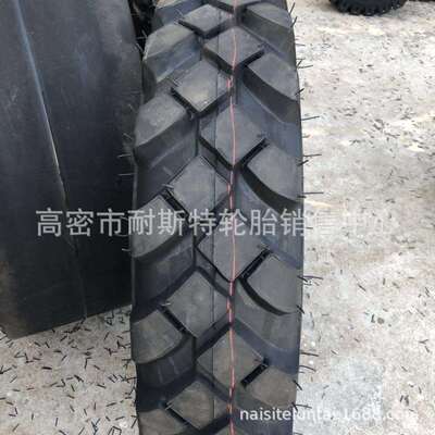 轮式挖沟机9.75-18 越野花纹 工程机械轮胎 可配轮挖垫圈