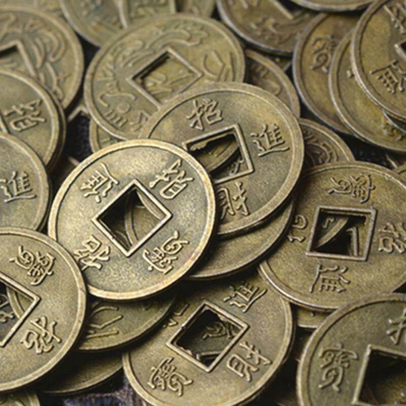 100Pcs Chinese Feng Shui Lucky Ching/Ancient Coins Set Educa