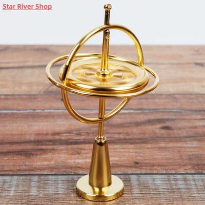 Creative Scientific Learning Metal Finger Gyroscope Gyro Top