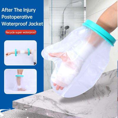 Waterproof cast cover for shower cast cast cover leg