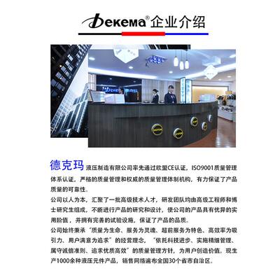 德克玛变量叶片泵VVP3-30-140双联中压变量叶片泵油研型液压油泵