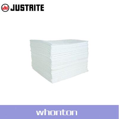 吸油垫Justrite吸油垫白色吸油型吸附垫83810