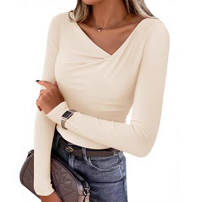 One shoulder collarbone top for women, off shoulder