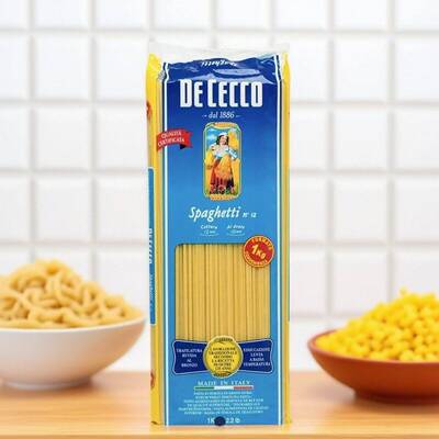 得科意大利面1kg 直身形#12 儿童义大利面通心粉意粉商用 Spaghet