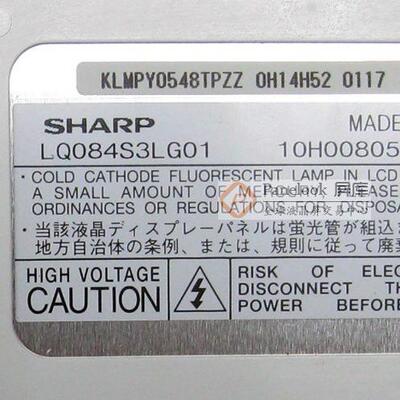 示夏普.4寸LQ084S3LG01宽温OZP工业晶屏显液屏8A+质保1年