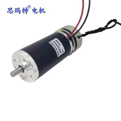 52ZYT03A直径52mm永磁直流电机配刹车3000rpm,170mNm