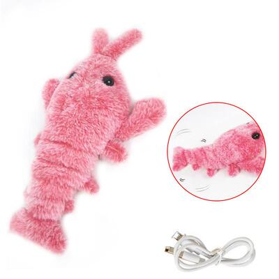 Electric Jumping Cat toy Shrimp Moving Simulation Lobster El