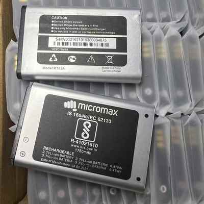 3.7v手机电池1750mah改装成蓝牙音箱音响等 内置A品电芯Micromax