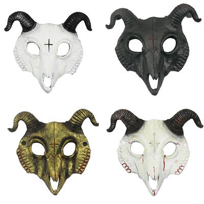 Goat mask Halloween goat mask party cosplay 山羊派对面具
