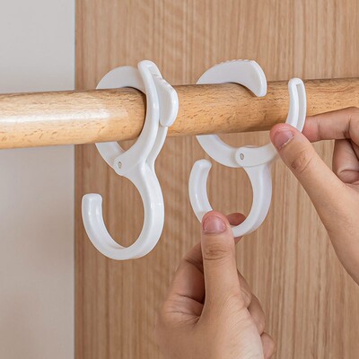 S-shaped hooks for home use, designed to be wind-resistant a