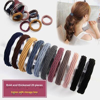 Hairband rubber band women's headband Korean high elasti