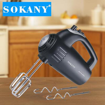 跨境欧规SOKANY9512电动打蛋器家用手持式搅拌打蛋机打蛋清奶油
