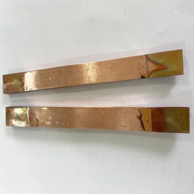 铜箔铜带铜排铜巴镍片高分子扩散焊机新能源软连接Busbar焊接样品