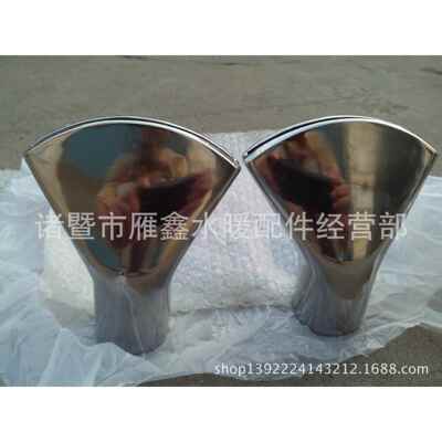 6形分~1.5寸定向扇喷鸭嘴喷头头锈喷泉景观喷头QVF不钢