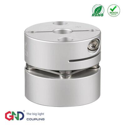 Gs铝合金单膜片联轴器高扭矩步进伺服电机弹性联轴器Deg04