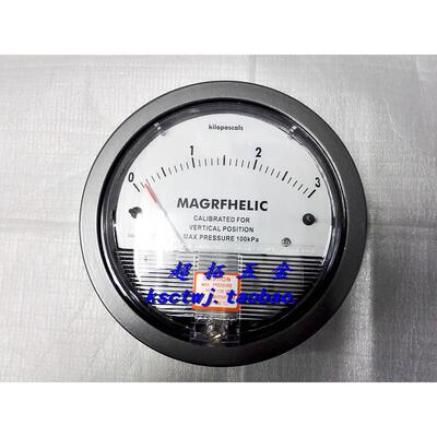 MAGRFHELIC微压差表差压表苏州指针圆盘式压差计高压3KPA