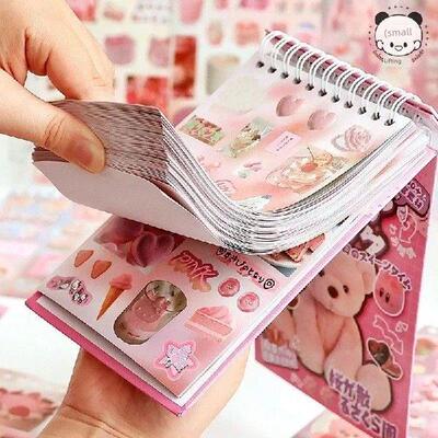Retro Japanese Kawaii Cartoon Scrap Journal Sticker