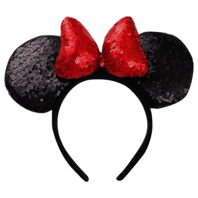 Cute Hair Accessories for Girl Minnie Mouse Ears Headbands C