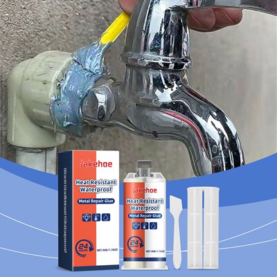 Jakehoe 金属修补胶 铸工胶修补剂 不锈钢铜铝AB胶 金属铸铁胶 防